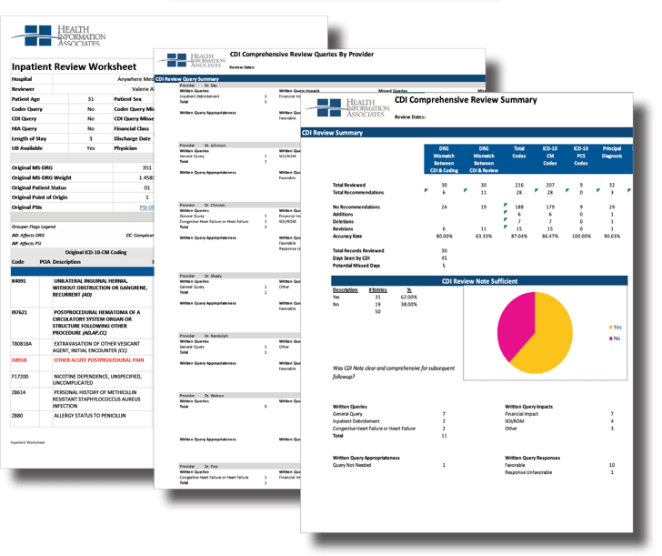 Clinical Documentation Integrity (CDI) - Health Information Associates