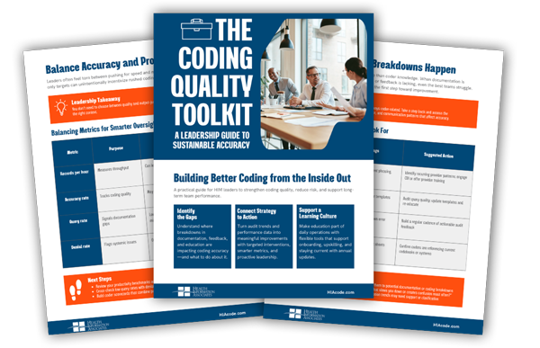 The Coding Quality Toolkit for HIM Professionals